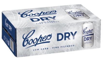 COOPERS DRY 4.2% CAN 375ML CTN/24 – Wine Cow