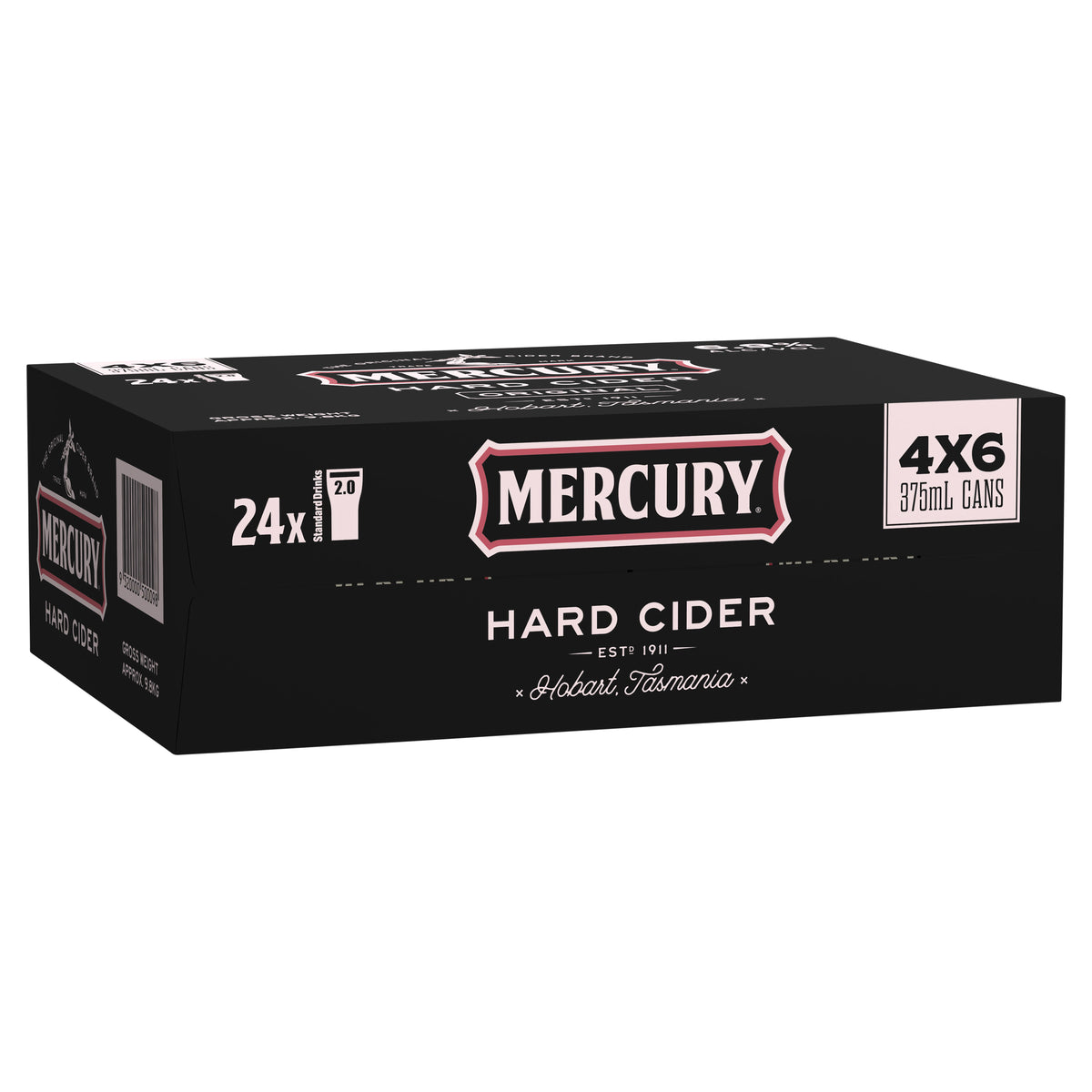 Mercury Original Hard Cider 24 Pack Cans 375mL – Wine Cow