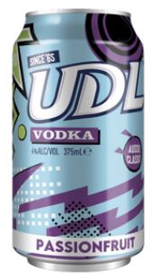 UDL VODKA & PASSIONFRUIT 375ML CTN/24 – Wine Cow