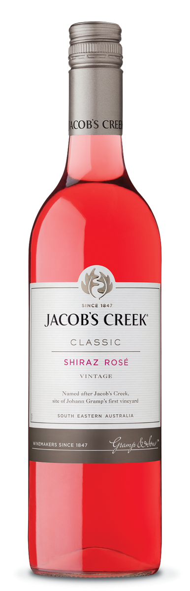 Box (12) Jacobs Creek Classic Shiraz Rose – Wine Cow
